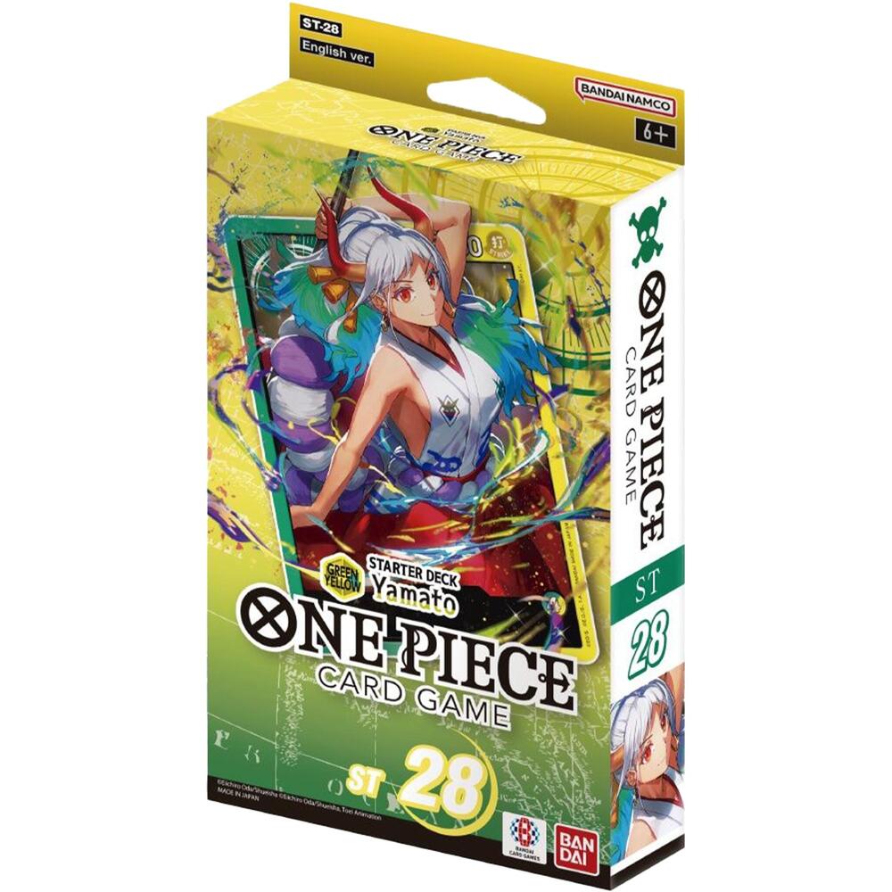 One Piece Card Game: ST-28: Green/Yellow Yamato Starter Deck – Keystone Games LLC