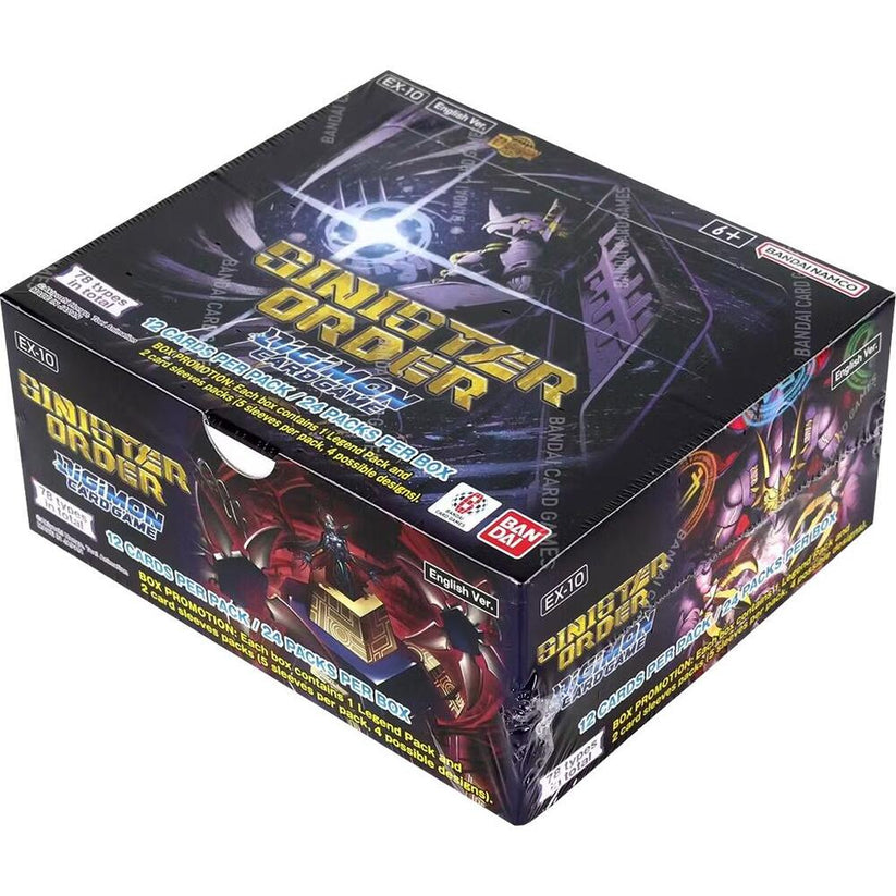 Digimon Card Game: EX10: Sinister Order Booster Box – Keystone Games LLC