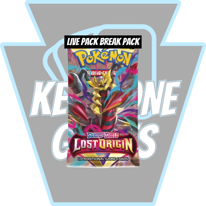 Keystone Live Pack Break Pack: Pokémon TCG: Lost Origin – Keystone ...