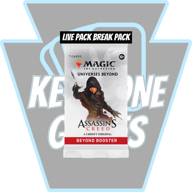 Keystone Live Pack Break Pack: MTG: Assassin's Creed Beyond Booster ...