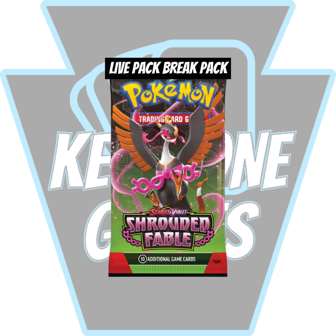 Keystone Live Pack Break Pack: Pokémon TCG: Shrouded Fable – Keystone ...