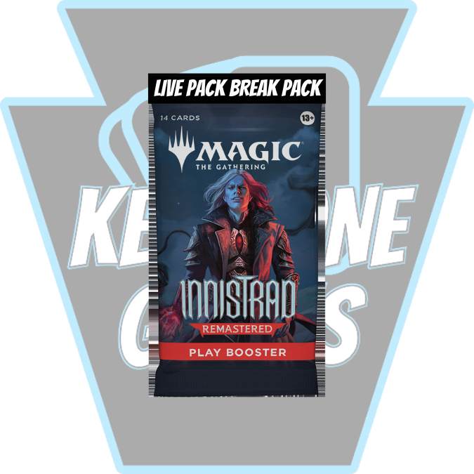 Keystone Live Pack Break Pack: Magic the Gathering: Innistrad Remaster ...