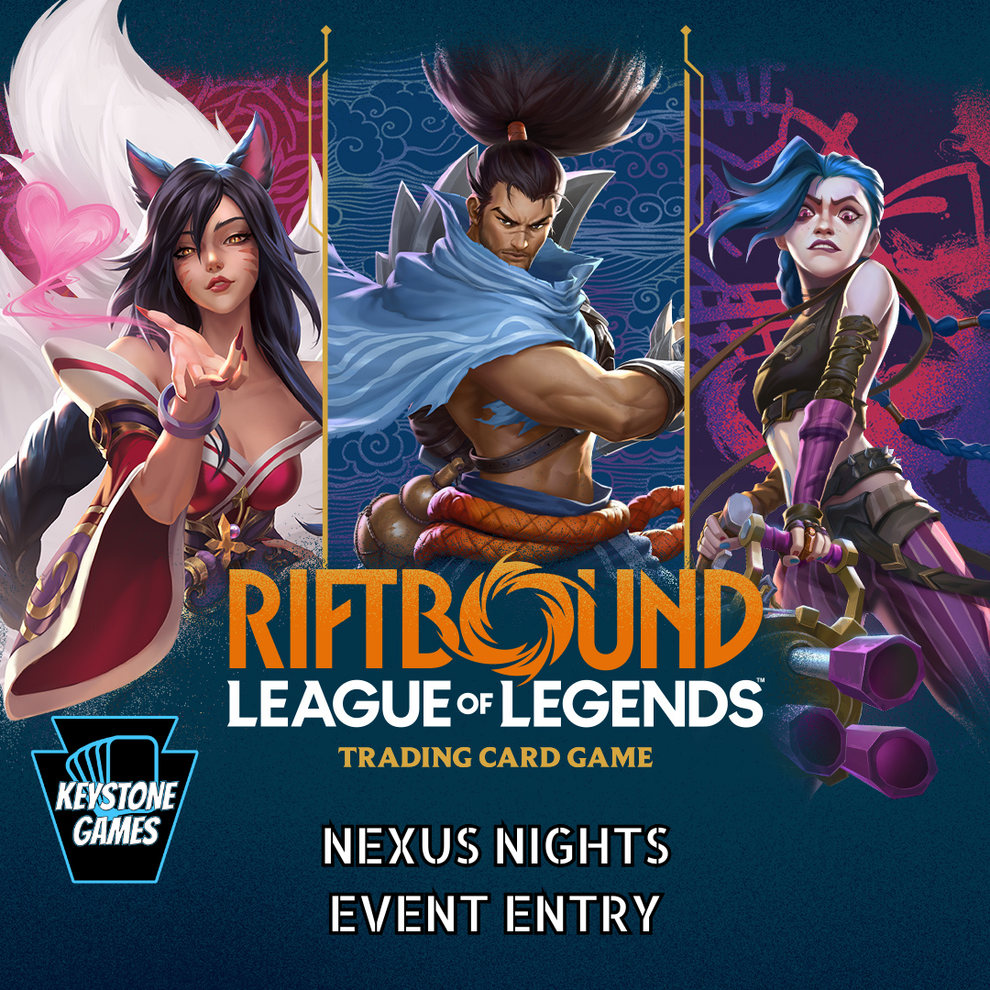 Riftbound Nexus Night Event Entry – Keystone Games LLC